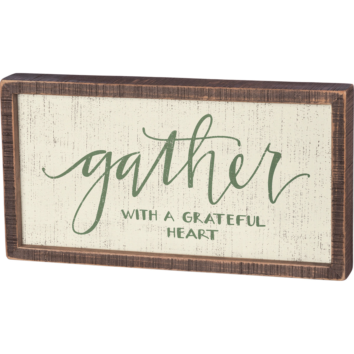 Gather with a Grateful Heart Sign – Sinking Valley Country Store